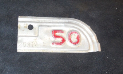 VINTAGE, CALIFORNIA LICENSE PLATE YEAR REGISTRATION - 1 TAG / 1950 | eBay