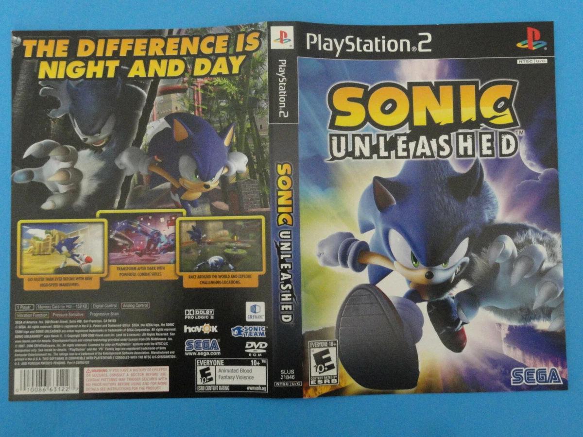 Sonic Unleashed Ps2