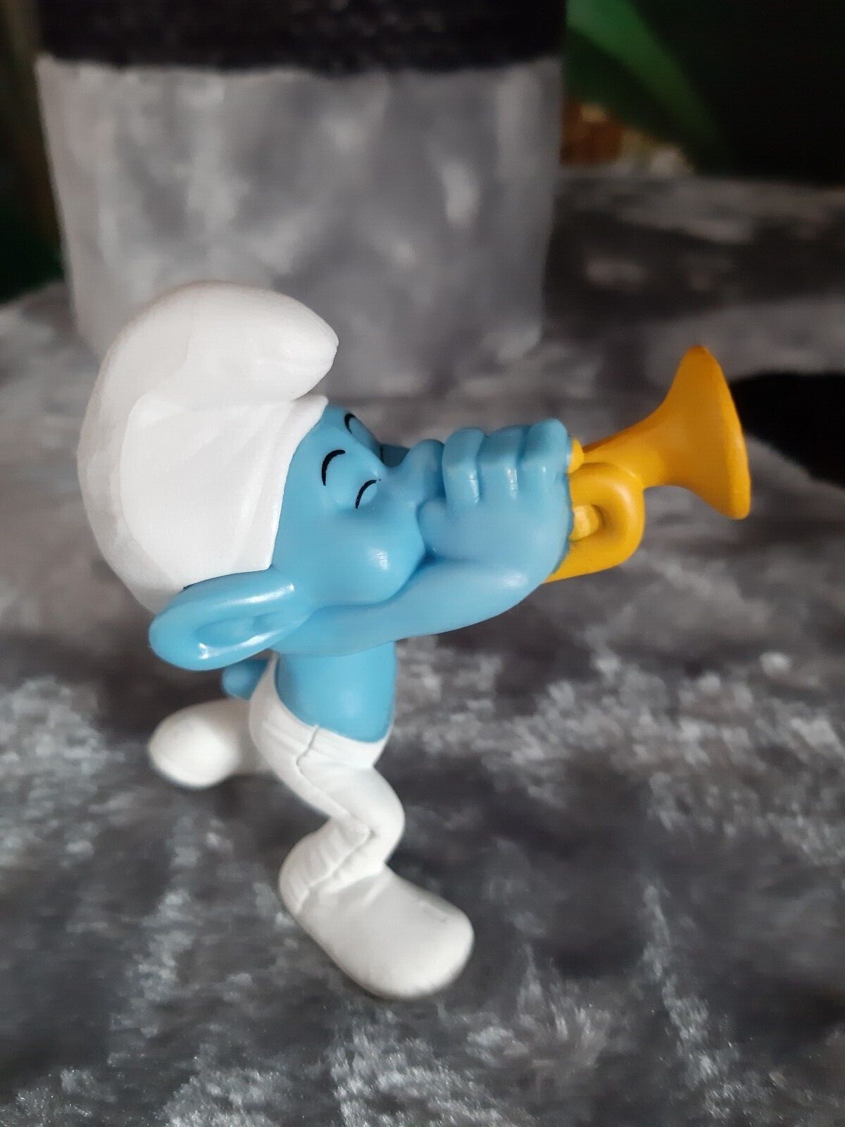 SCHTROUMPF-Schtroumpf Grognon et Schtroumpf Musicien Happy meal ...