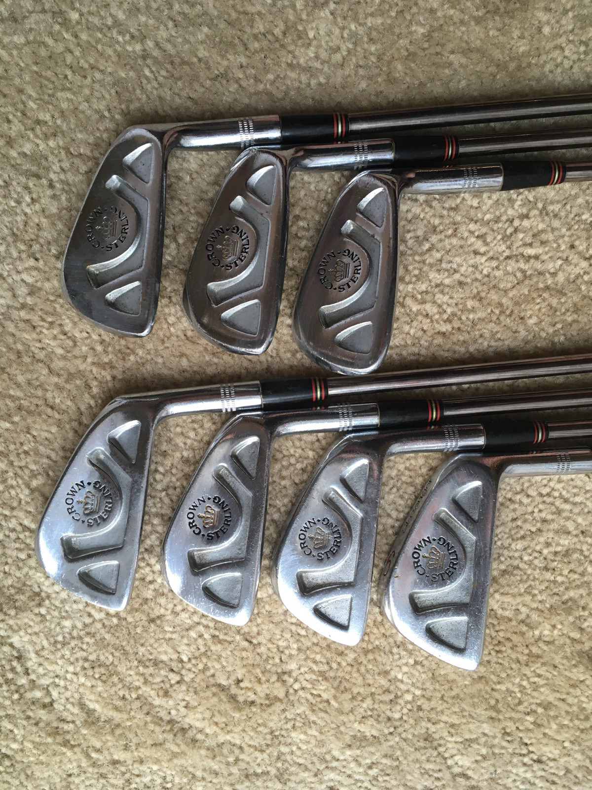 Slazenger Crown Sterling Irons 3-9 Irons Regular Flex (3 Iron Stiff ...