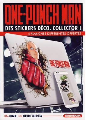 One-Punch Man - Stickers Déco Collector - Eds Kurokawa - 2017 - HC | eBay