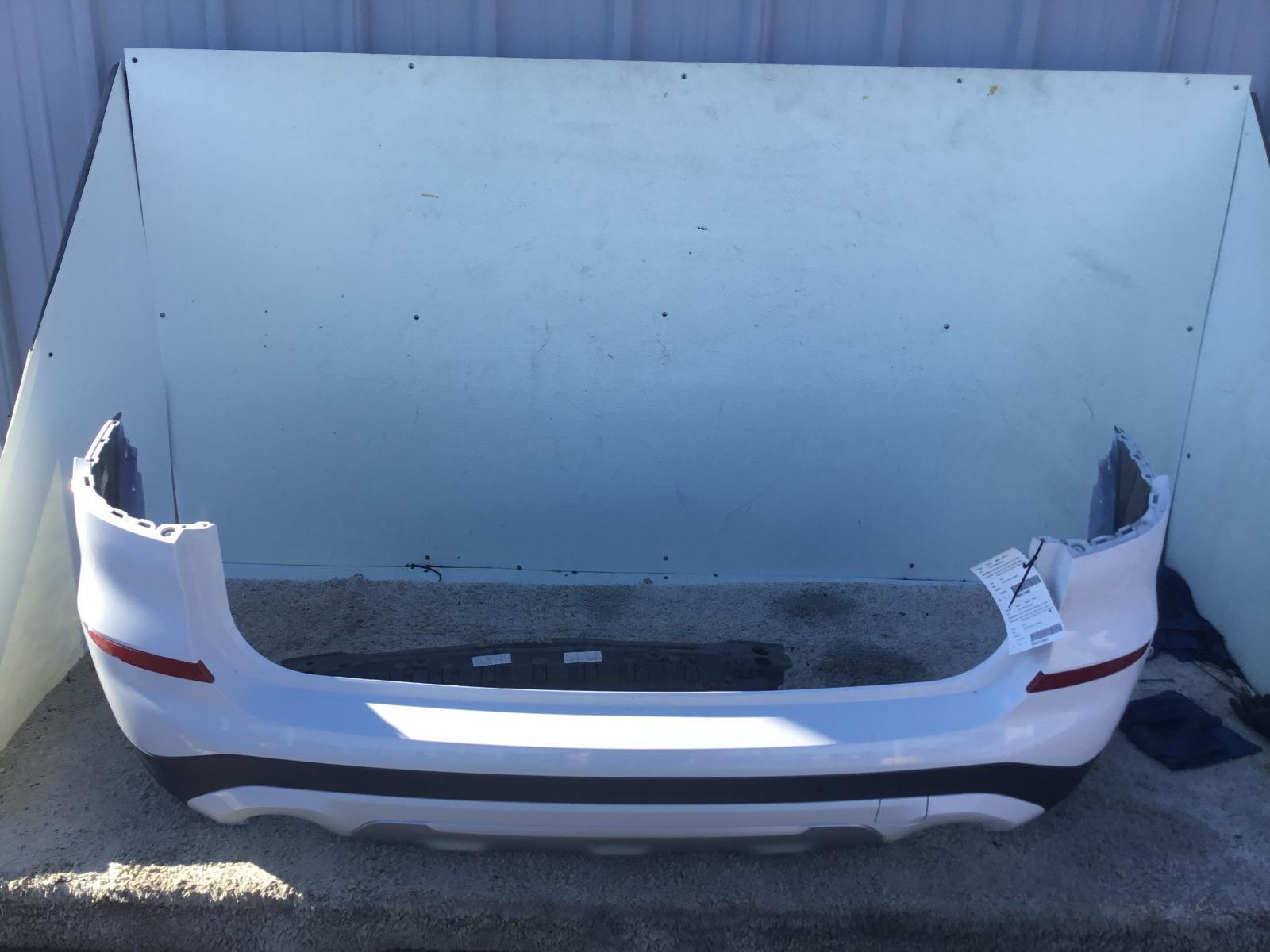 2018-2021 BMW X3 Rear Bumper White 300 W/O M-Aerodynamic Pkg Factory ...