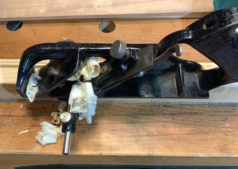MILLERS FALLS NO. 85 RABBET PLANE, WITH FENCE/DEPTH STOP/ IN EXCELLENT ...