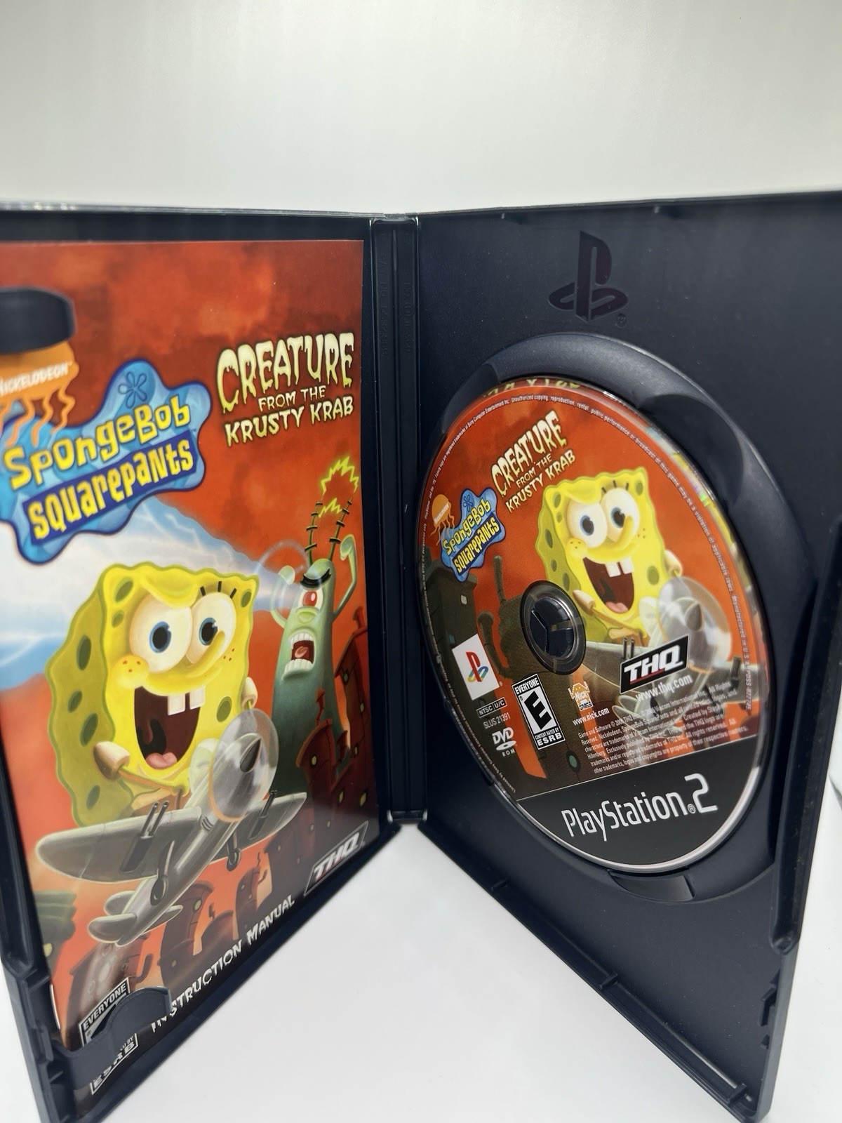 SpongeBob Squarepants Creature from the Krusty Krab Sony PS2, 2006 CIB ...