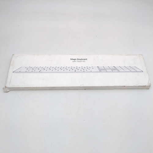 Apple Magic Keyboard with Touch ID & Numeric Keypad White A3119 ...