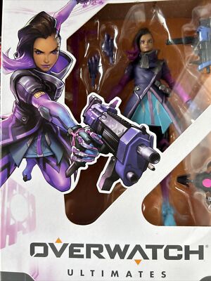 Hasbro Blizard Overwatch Ultimates Sombra Action Figure complete in box ...