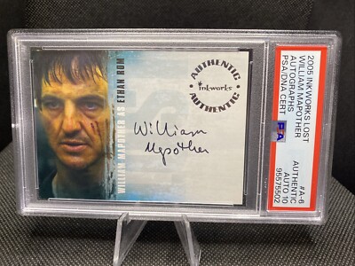 2006 Inkworks LOST Season 1 AUTO William Mapother as Ethan Rom PSA 10 ...