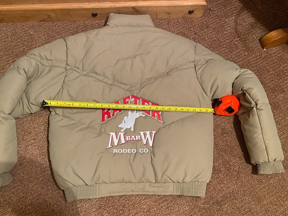 Dodge Pro Rodeo Tour Jacket NFR PBR “M Bar W Rodeo Co “ PRCA USTRC Bull ...