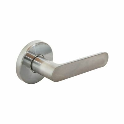 Ikonic Oslo Satin Chrome Passage Lever Set | eBay Australia
