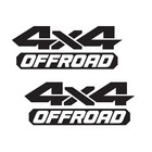 Classic Black Off Road Truck 4x4 Decals Stickers 2 Pieces 13 inch Width ...