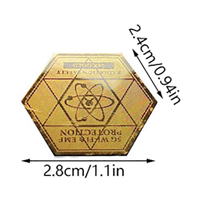Custom Humans maintained EMF protection chip 5G blocker Anti Radiation ...