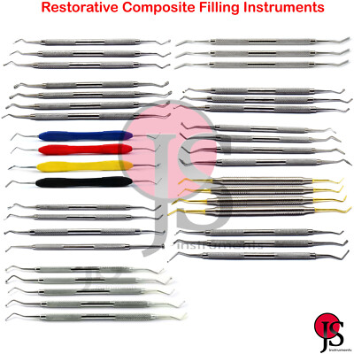 Composite Tooth Restoration Filling Instruments Plugger Ball Burnisher ...