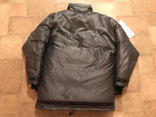 VINTAGE RARE FIRST DOWN OVERFILLED DOWN JACKET SKI REFLECTIVE HEAVY ...