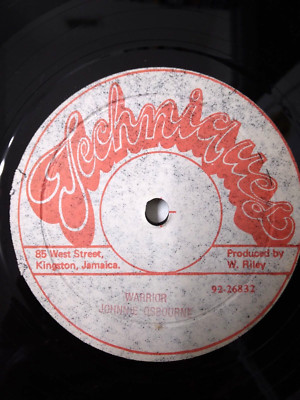 Johnnie Osbourne – Warrior / Come Back Darling - 12" Vinyl Single | eBay