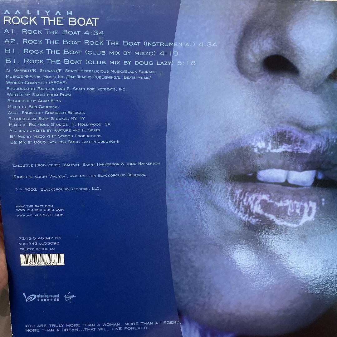 Aaliyah Rock The Boat Album