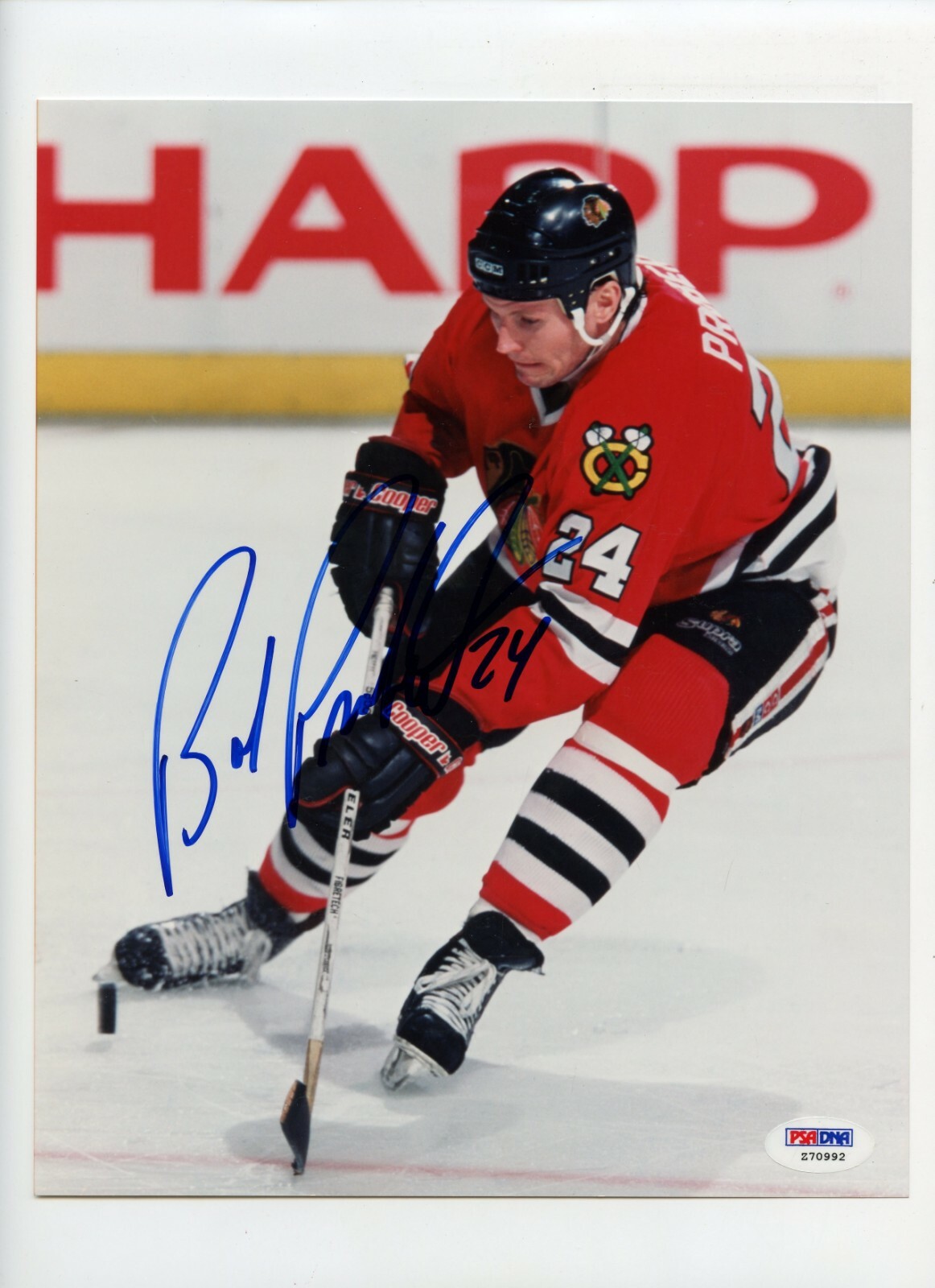 Bob Probert Autographed Memorabilia | Signed Photo, Jersey ...