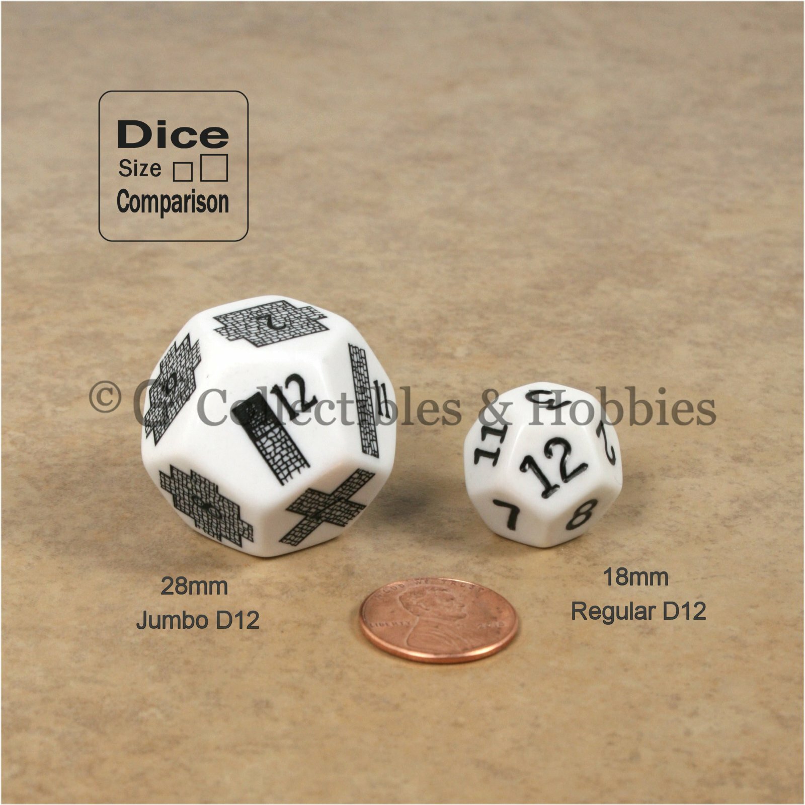 NEW Dungeoneering D12 Dungeon Master Mapping D&D Game 28mm Die Chessex ...