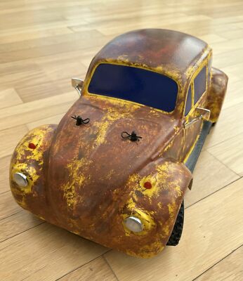 Volkswagen Beetle Body Shell 1:10 Touring Car Drift Crawler Tamiya ABS ...