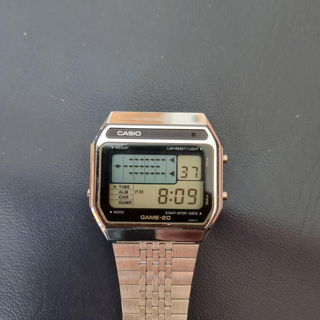 Casio GM-20 GAME-20 Digital Watch used | eBay Casio GM-20 GAME-20 Digital Watch used | eBay