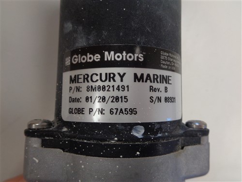 GLOBE MOTORS MERCURY 8M0021491 AXIUS GEN STEERING HELM ACTUATOR MARINE ...