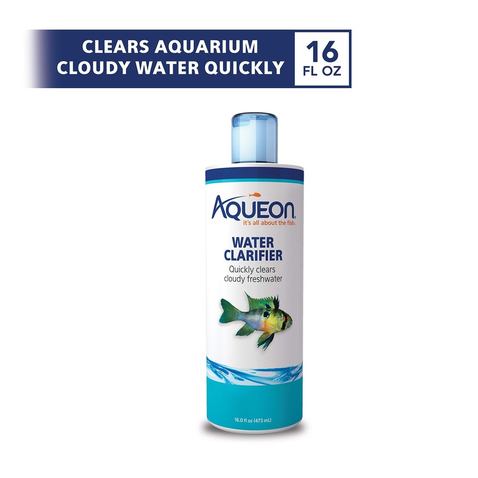 Aqueon Freshwater Aquarium Water Clarifier, 16 Fluid Ounces, Multi ...