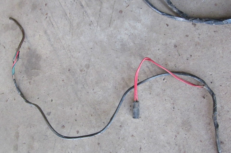Sunbeam Alpine III Tiger Rear Wiring Harness Tail Light Used Orig | eBay