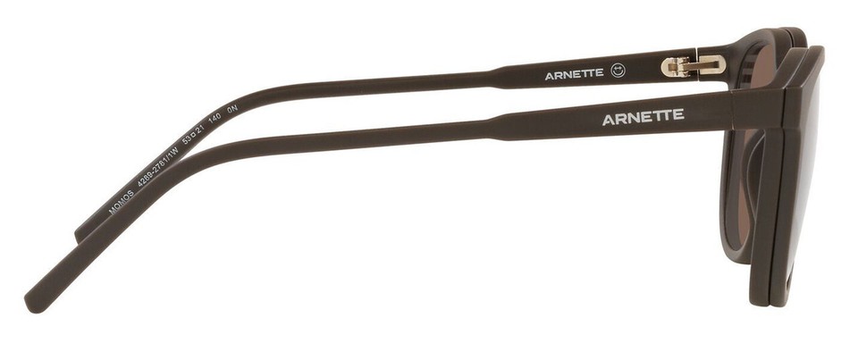 Arnette AN4289 Unisex Reading Glasses in Brown w/Magnetic Clip-On ...