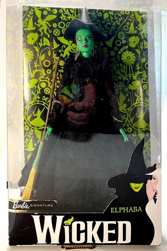 RARE Wicked Elphaba Barbie Signature Doll 2018 | eBay