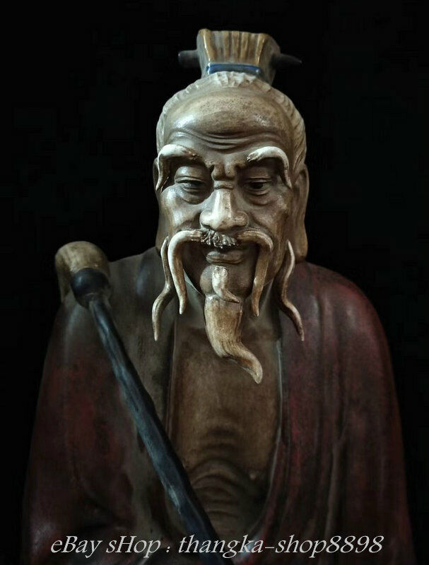 Old China Wucai Porcelain famous Taoism Tai Shang Lao Jun Taoist Buddha ...