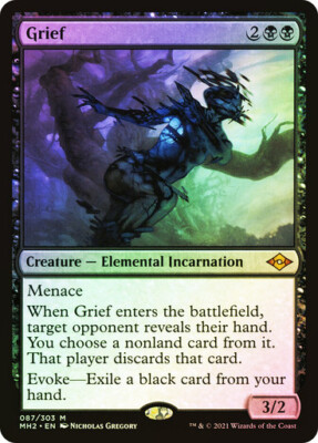 1x NM FOIL RETRO Grief MTG MH2 MH3 SV | eBay