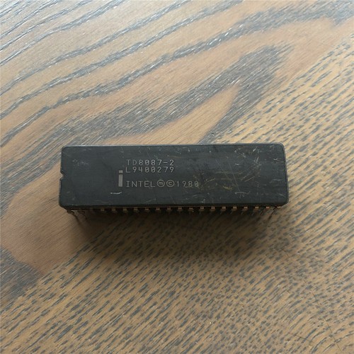 D8087 LD8087-2 TD8087-2 MD8087-2/B 8087 16-BIT Microprocessor CDIP40 x ...