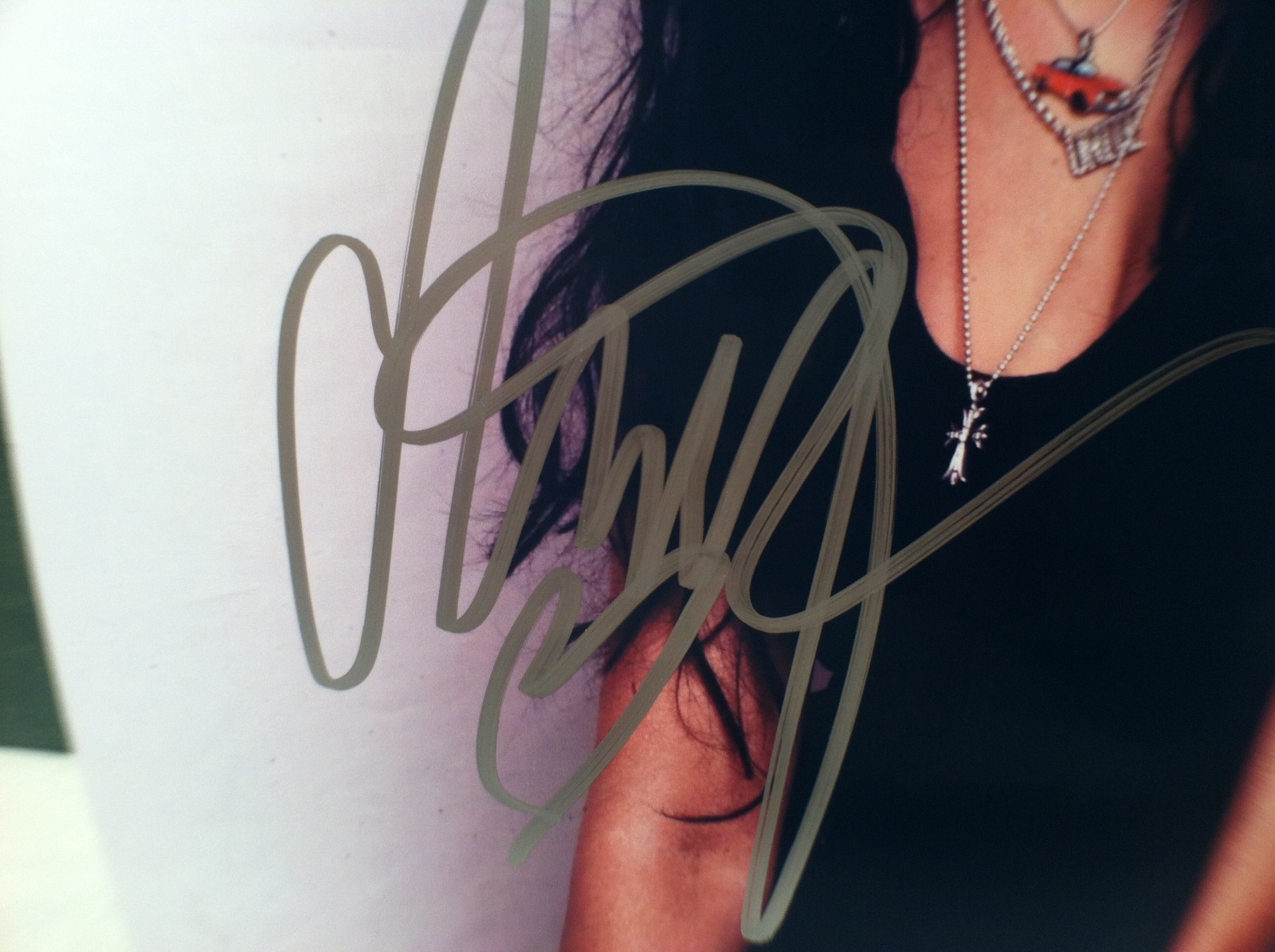 Christina Aguilera Autograph Photo | eBay UK