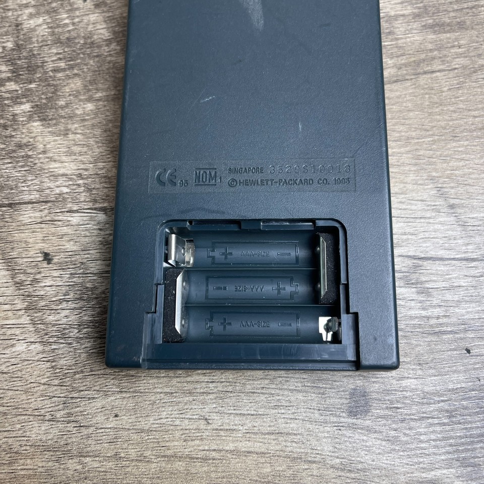 Vintage Hewlett Packard HP-38G Black Handheld Programmable Graphing ...