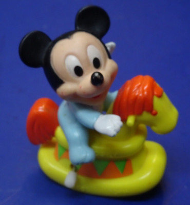 Vintage Mickey Mouse Walt Disney Arco toys 1980s Baby Mickey windup on ...