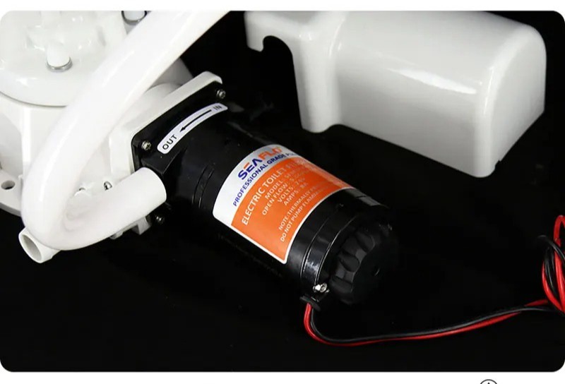 Marine Toilet Pump 12V 24V Horizontal Marine Pump Vertical Type ...