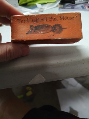Antique Fishing Lures...Turtle's Devil Bug Mouse | eBay
