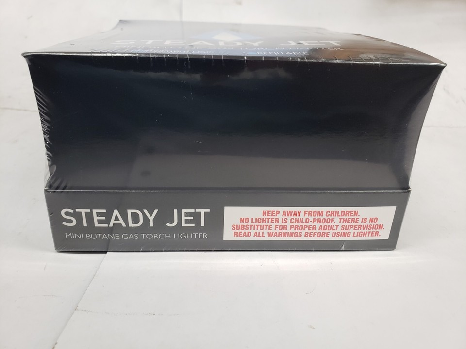 Bx/12 Steady Jet Mini Butane Gas Torch Lighter - Refillable | eBay