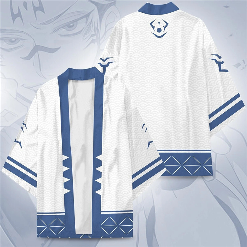 Jujutsu Kaisen Gojo Satoru Anime Cosplay Kimono Costume Haori Casual ...