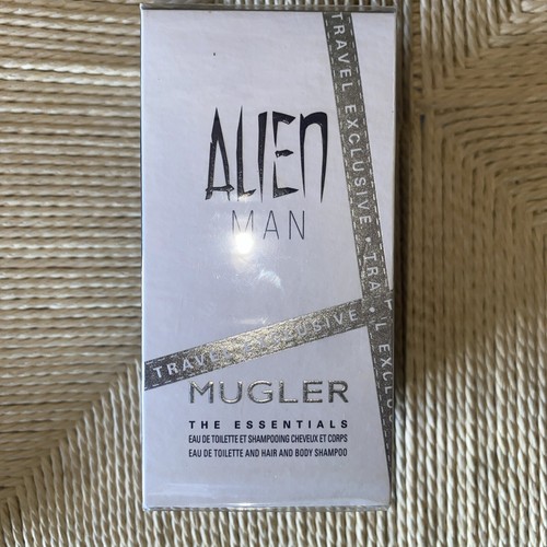 Alien Man by Mugler 3.4 oz EDT Refillable + Body Shampoo Travel set | eBay