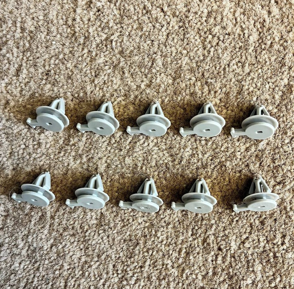 FIT JEEP Wheel Arch Trim Clips Fastener Exterior Plastic | eBay UK