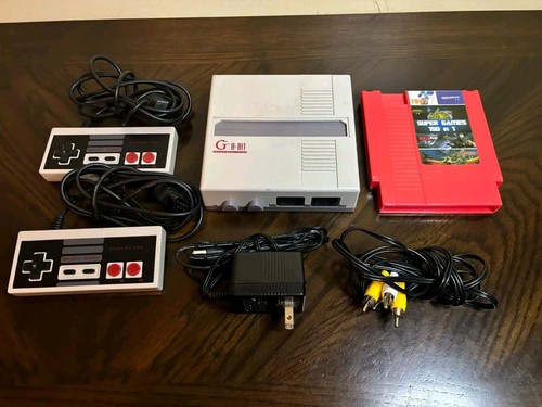 NES G 8-BIT Entertainment System Gamerz Tek Model # ZED-1 With Game | eBay