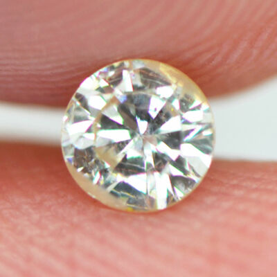Loose Round Shape Diamond Polished Real White 0.21 Carat H/I1 Enhanced ...