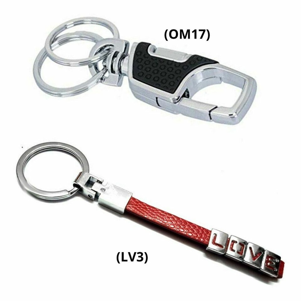 2pcs New Omuda &Love Combo Key Chain Locking Keychain for Bikes,Scooty ...
