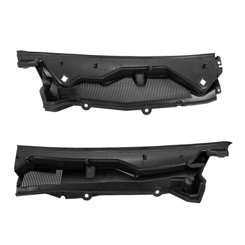 Ford Cowl Grille Cover Plastic Textured Black Pair Mustang 2009-2014 | eBay