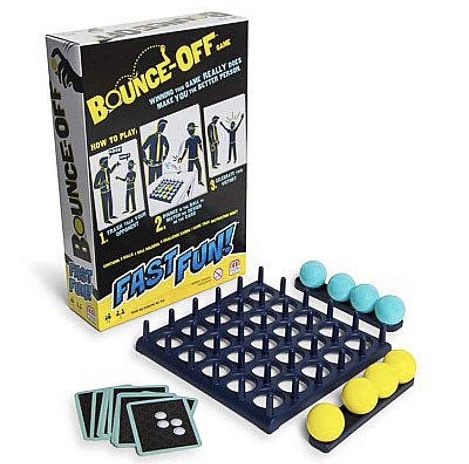 Bounce-Off Game Mattel Fast & Fun! New In Box Ages 7+ 2 Players | eBay