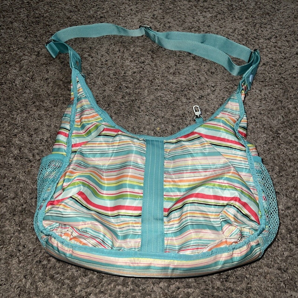 Thirty One Stripe Explorista Crossbody Bag | eBay
