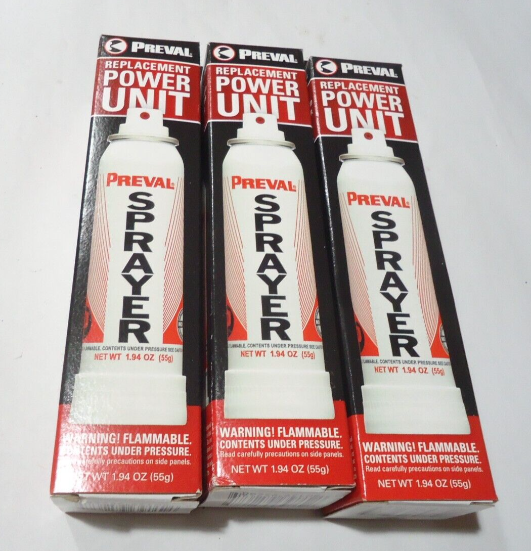 3 PREVAL 0268 Replacement Power Unit for Sprayer 1.94 oz 80139952685 | eBay