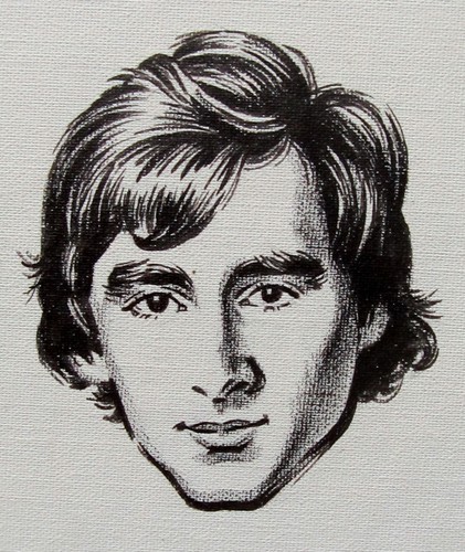1978 Stu Moldrem JOE HASSETT original artwork NBA basketball SEATTLE ...