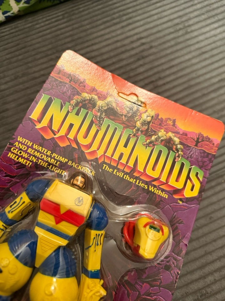 Inhumanoids Hasbro 1986 Carded Sealed Liquidator Figure Action Figure ...
