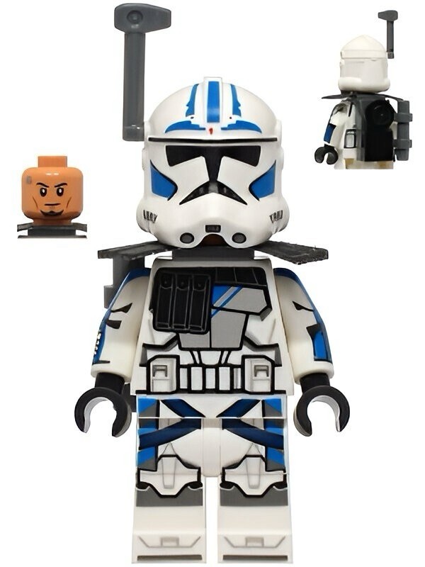 LEGO ARC CLONE TROOPER Fives w/stand 75387 minifig 25th anniversary ...